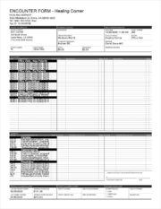Encounter Form and Its Role in Provider Records and Billing